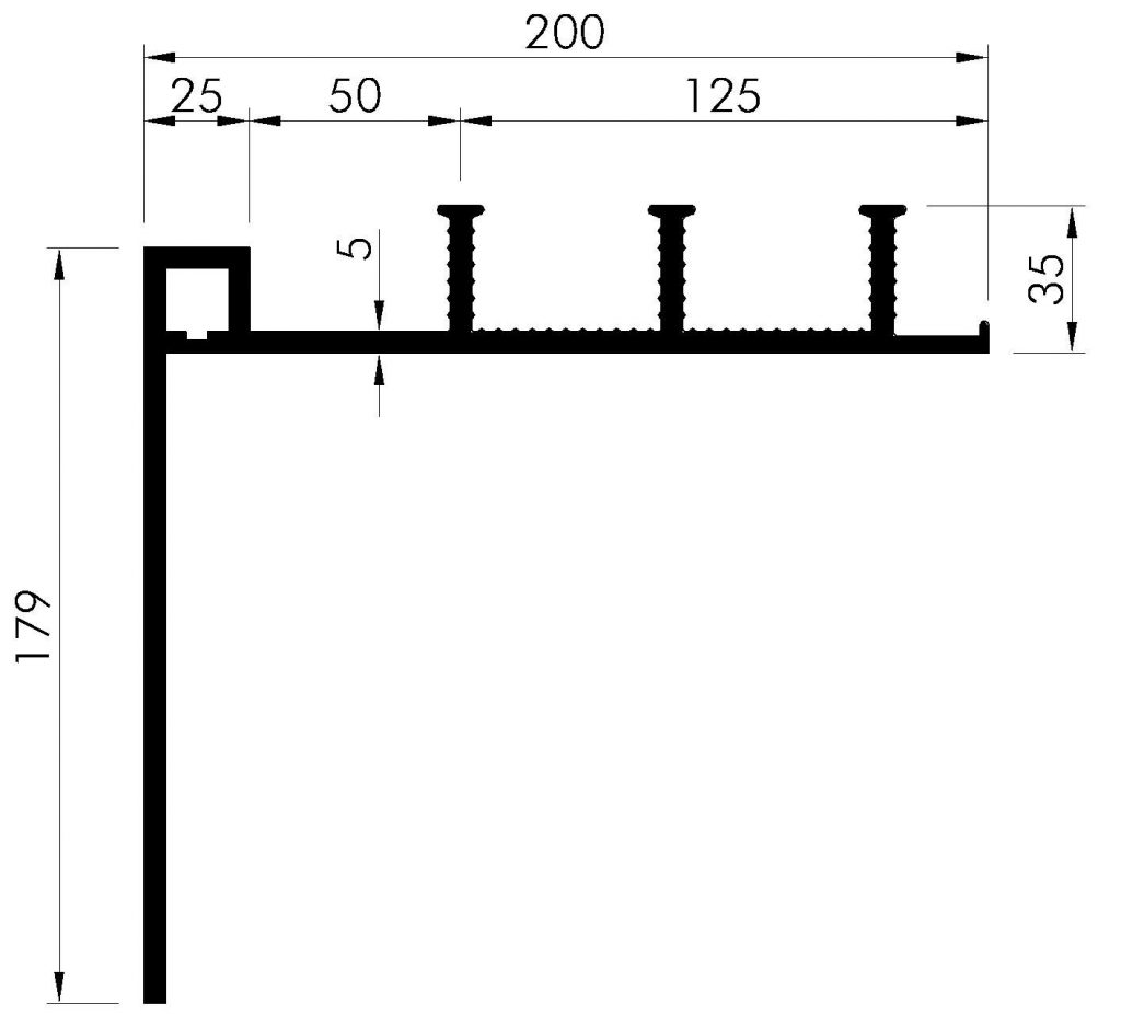 Produkte-C1-Fugenbänder-Klemmkonstruktion – Bautex